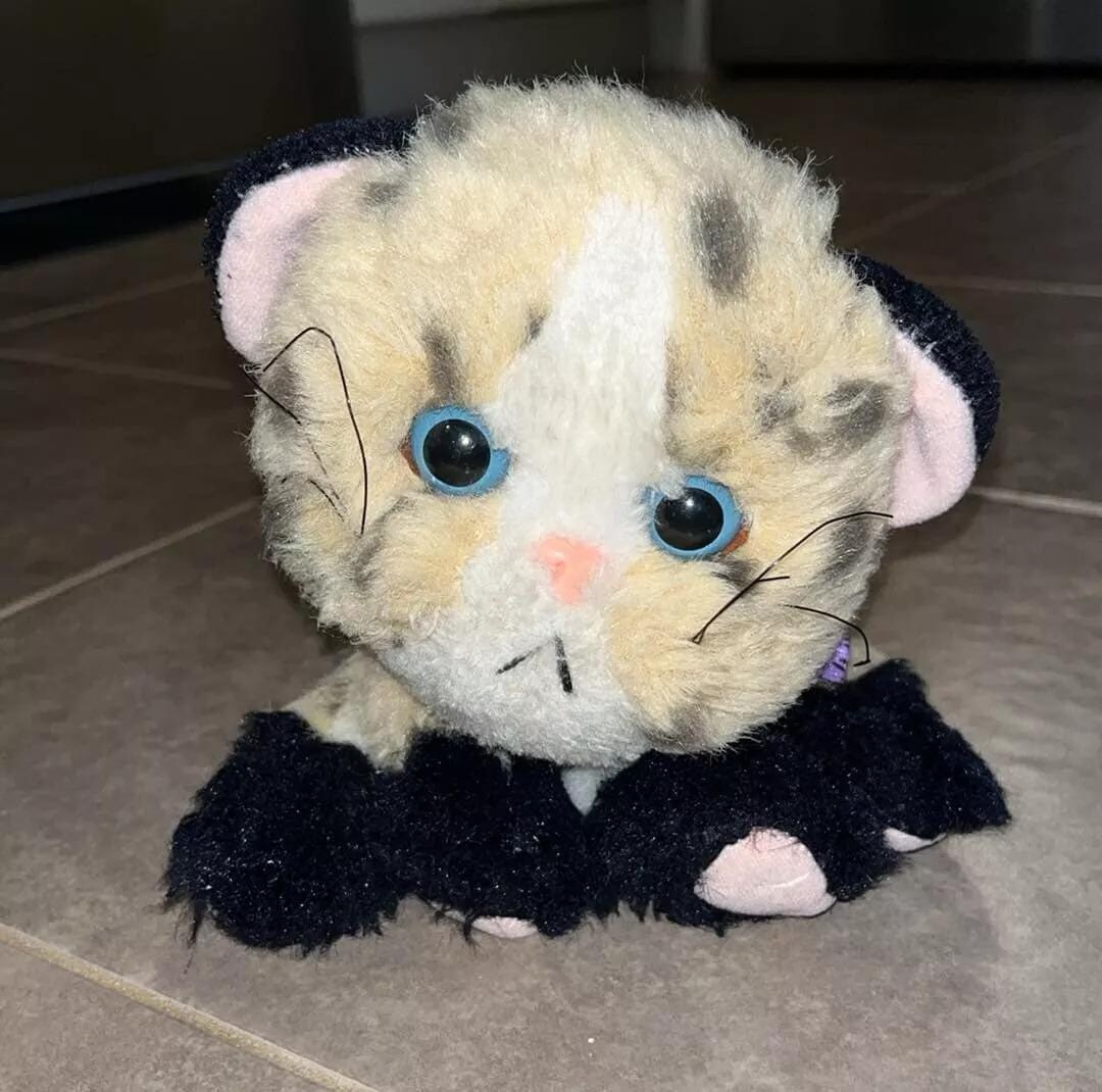 1993 Tyco Kitty Kitty Kittens Jungle Cheetah Leopard Purr Plush - Etsy