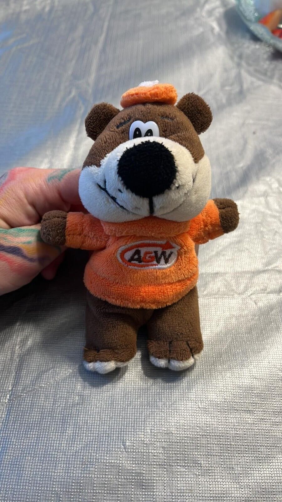 A&W Root Beer Rooty Promo Mascot Bear Stuffed Plush 5 - Etsy