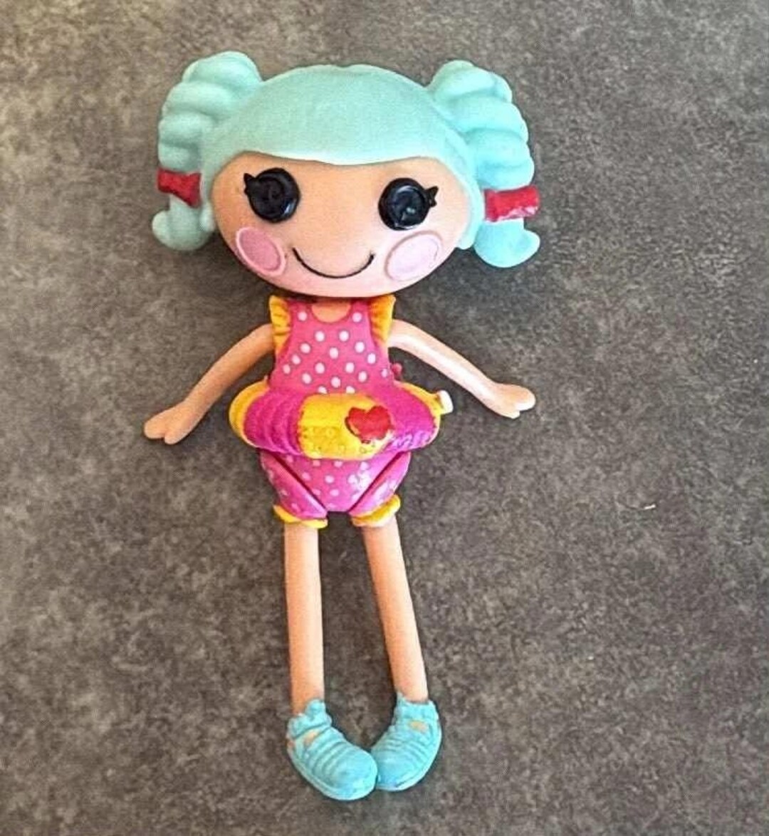 Lalaloopsy Mini Series Swimsuit Floaties Blue Hair Doll Toy 3" - Etsy