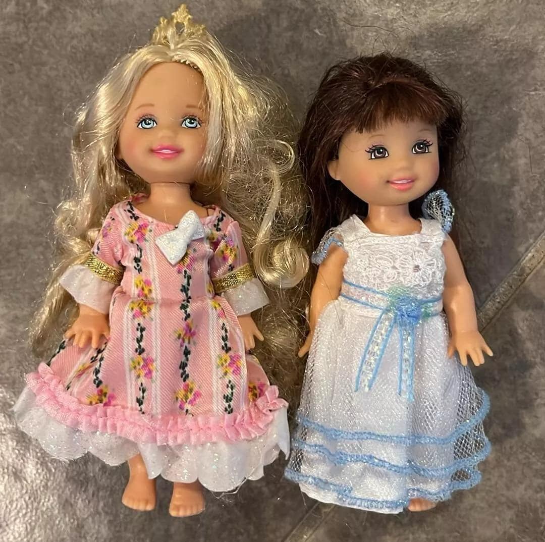 2004 Barbie the Princess and the Pauper Kelly Dolls 2 Included - Etsy