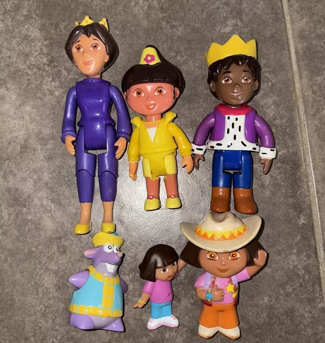 2005 Dora the Explorer Action Figure Doll Toy Lot 6 Included - Etsy