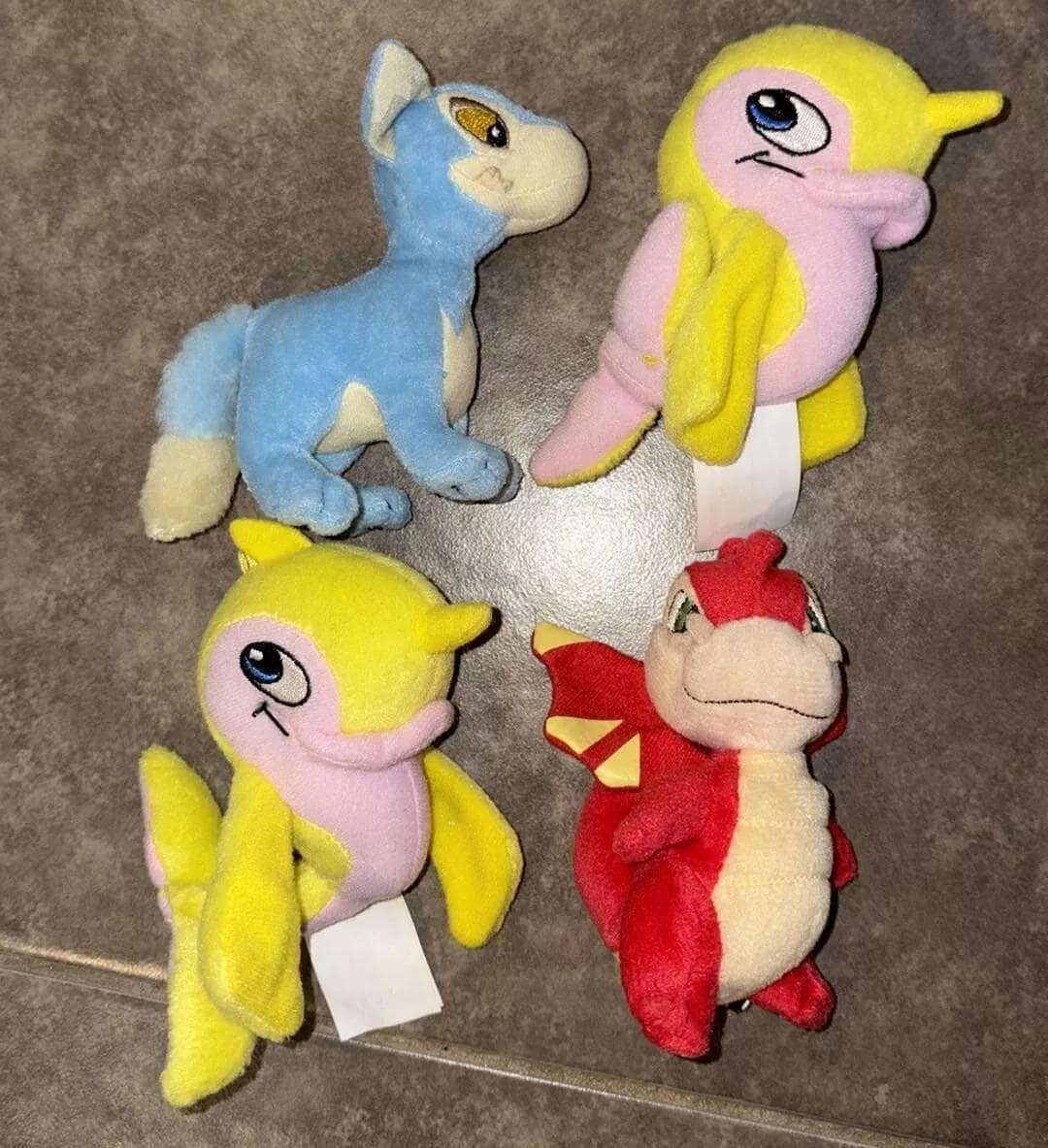 2004 Neopets Mcdonalds Happy Meal Toy Mini Plush Doll 4 Included - Etsy