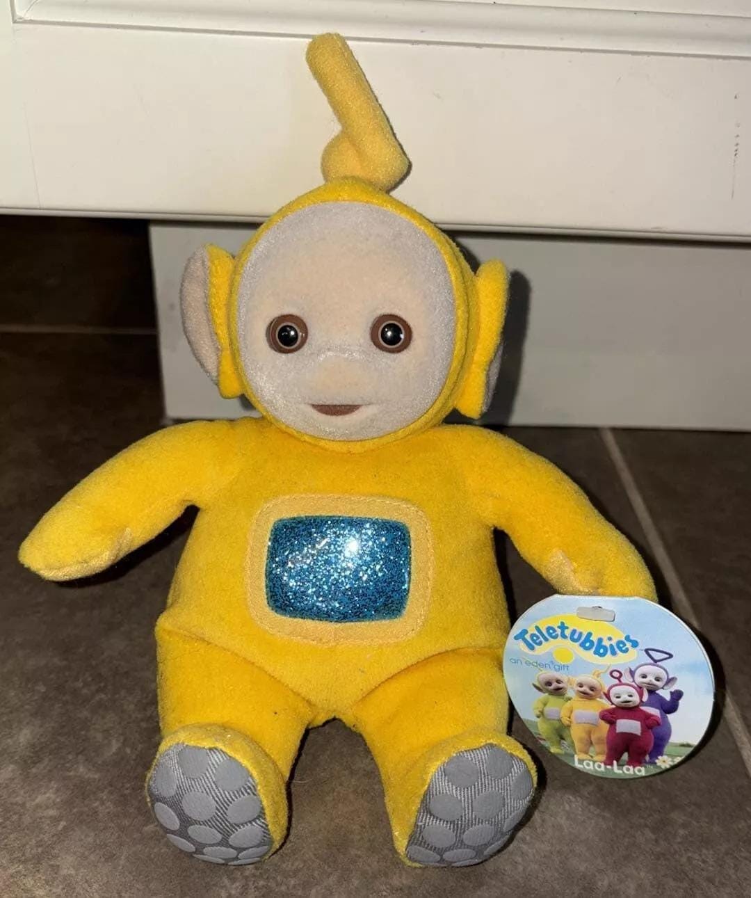 1998 Eden Teletubbies Laa Laa Lala Yellow Plush Toy 6 - Etsy
