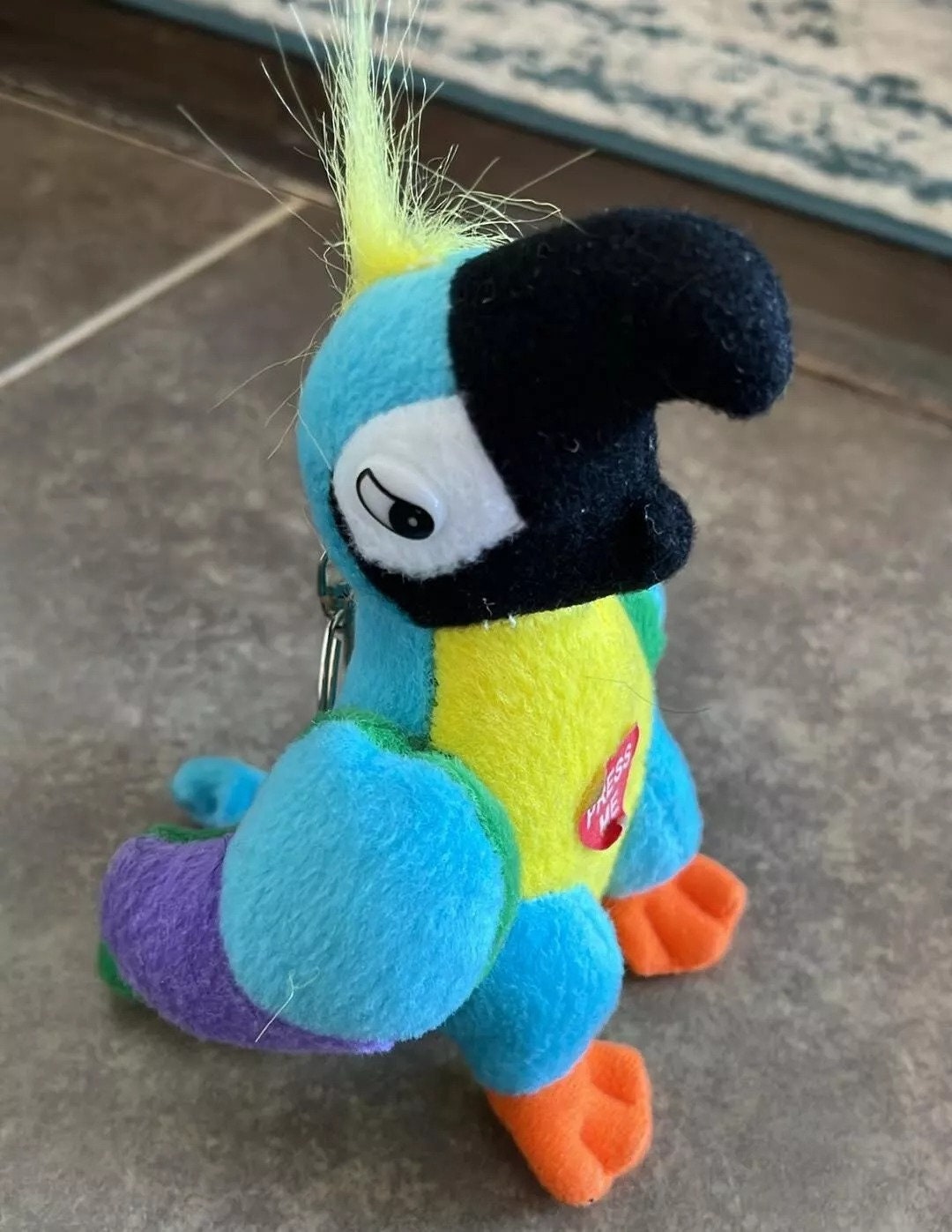 Rare Not so Pretty Polly Swearing Parrot Keyring Funny Rude - Etsy