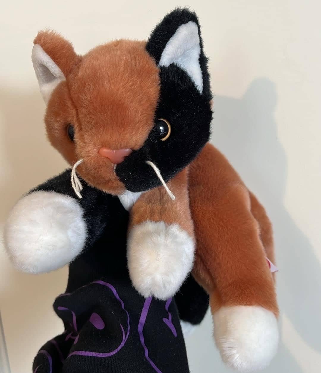 1998 Ty Beanie Buddies Collection Chip Calico Cat Plush Stuffed Animal ...