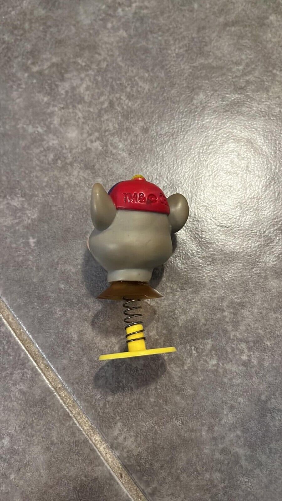 CEC Chuck E CHEESE Mouse PVC Head on Spring 2 - Etsy