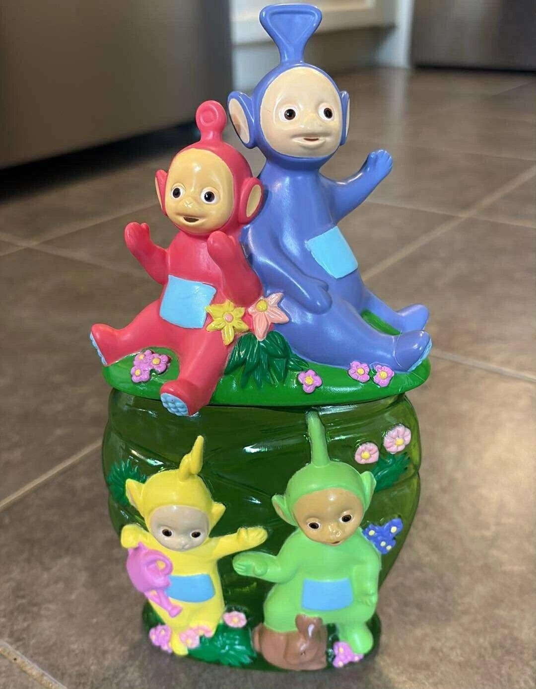 Vintage Rare Teletubbies Bubble Bath Container Tinky Winky Lala Dipsy ...