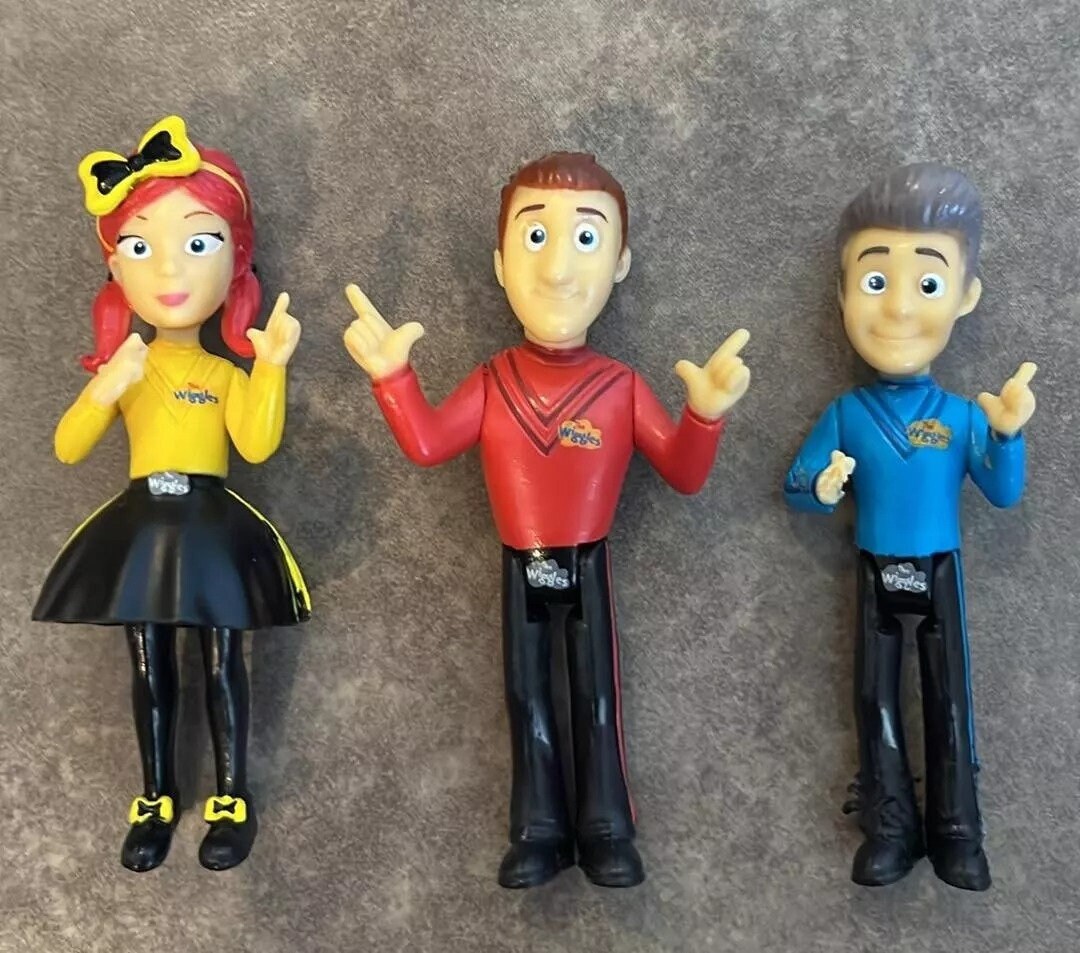 The Wiggles Mini Figures 3 ANTHONY SIMON and EMMA Cake Toppers 2 - Etsy ...