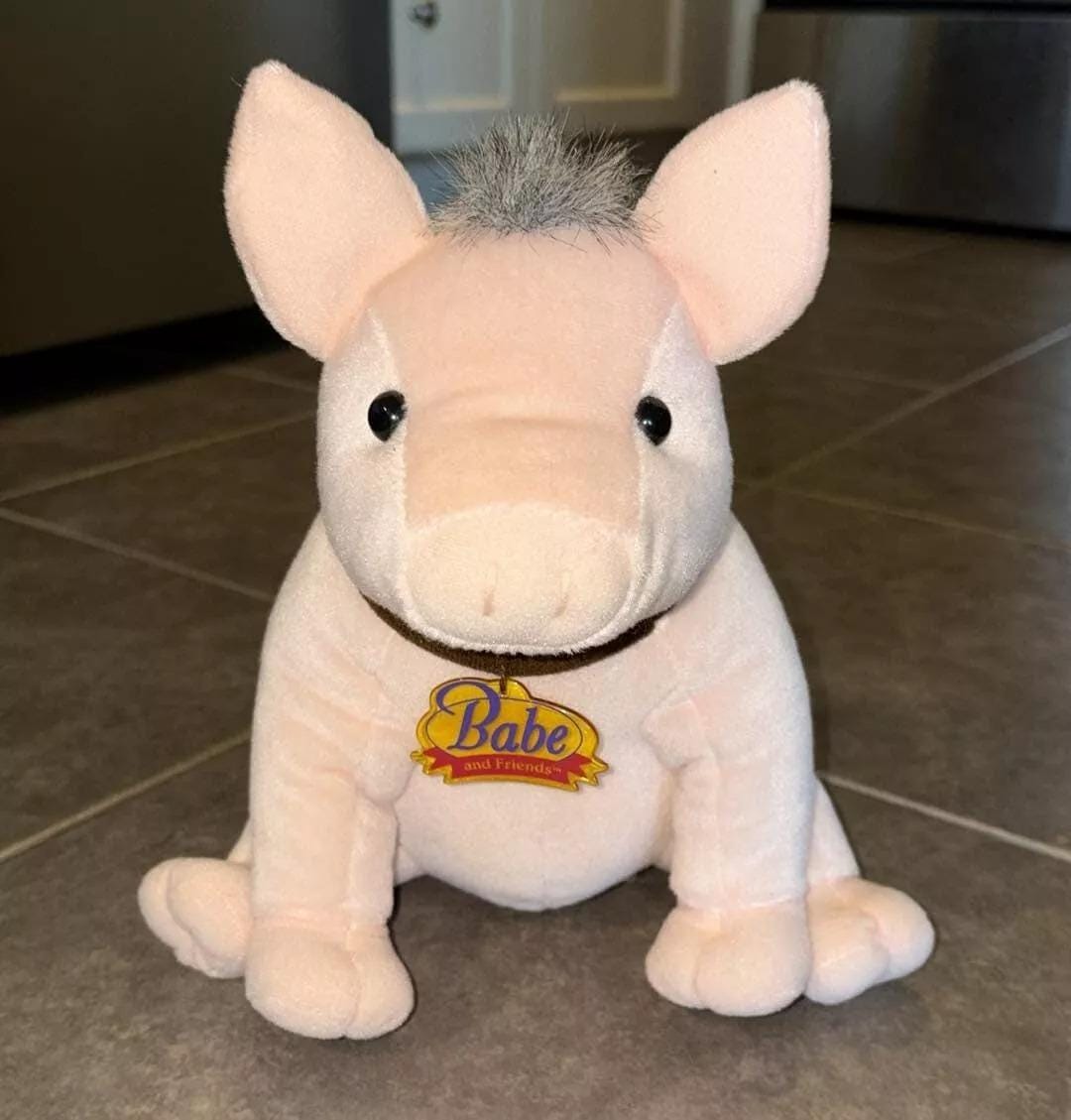Vintage 1998 BABE the Pig in the City & Friends Plush 10" Tall - Etsy