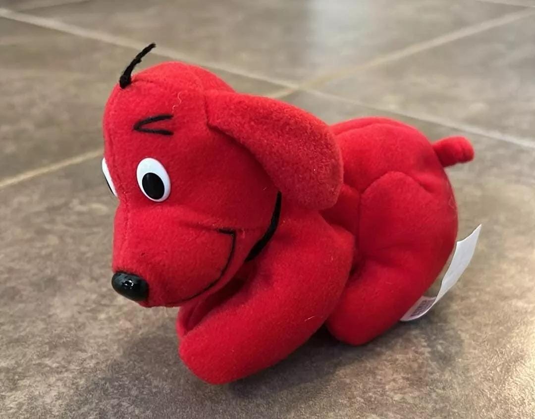 2003 Scholastic Clifford Big Red Dog Stuffed Plush 5" Toy SMALL - Etsy