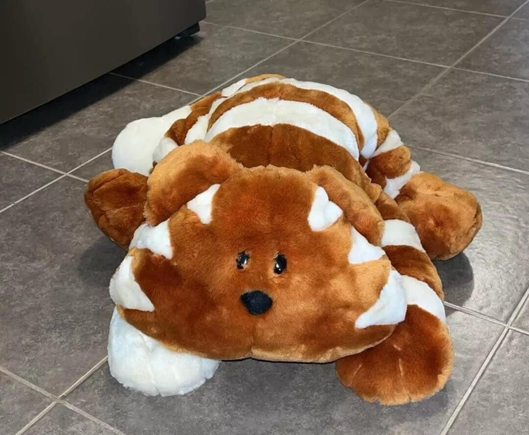 2003 Rufus N Red Kitty Cat Kitten Plush Commonwealth Stuffed Striped ...