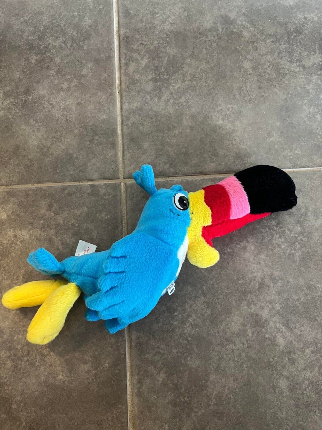 Vintage Froot Loops Toucan Sam Plush Kellogg's Stuffed Animal Bird 1997 ...