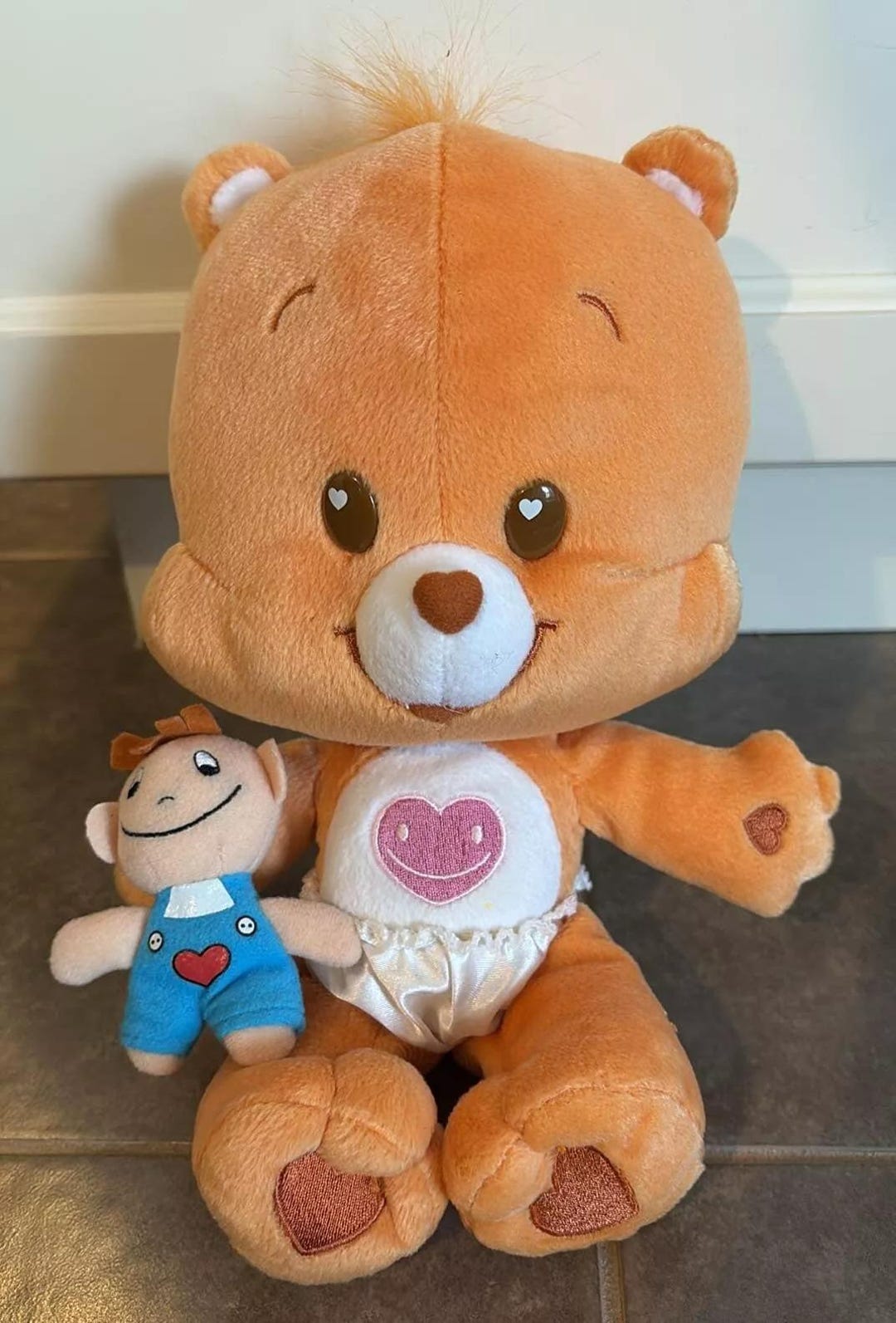 Care Bear Cubs Tenderheart Cub 11" Soft Toy Plush 2005 Original ...