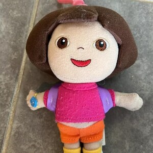 2003 Dora the Explorer Plush Doll Keychain Plush 6" - Etsy