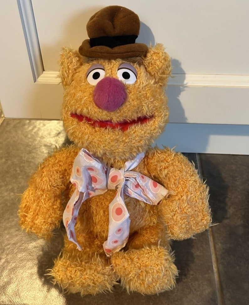Disney the Muppets Fozzie Bear Plush Toy 11 - Etsy