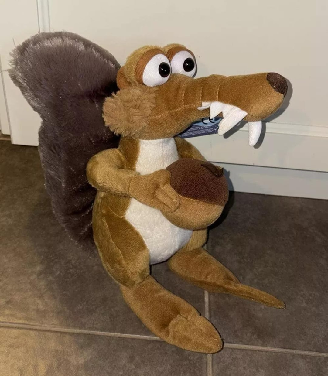 Ice Age Scrat the Squirrel Plush Toy With Acorn 11 - Etsy
