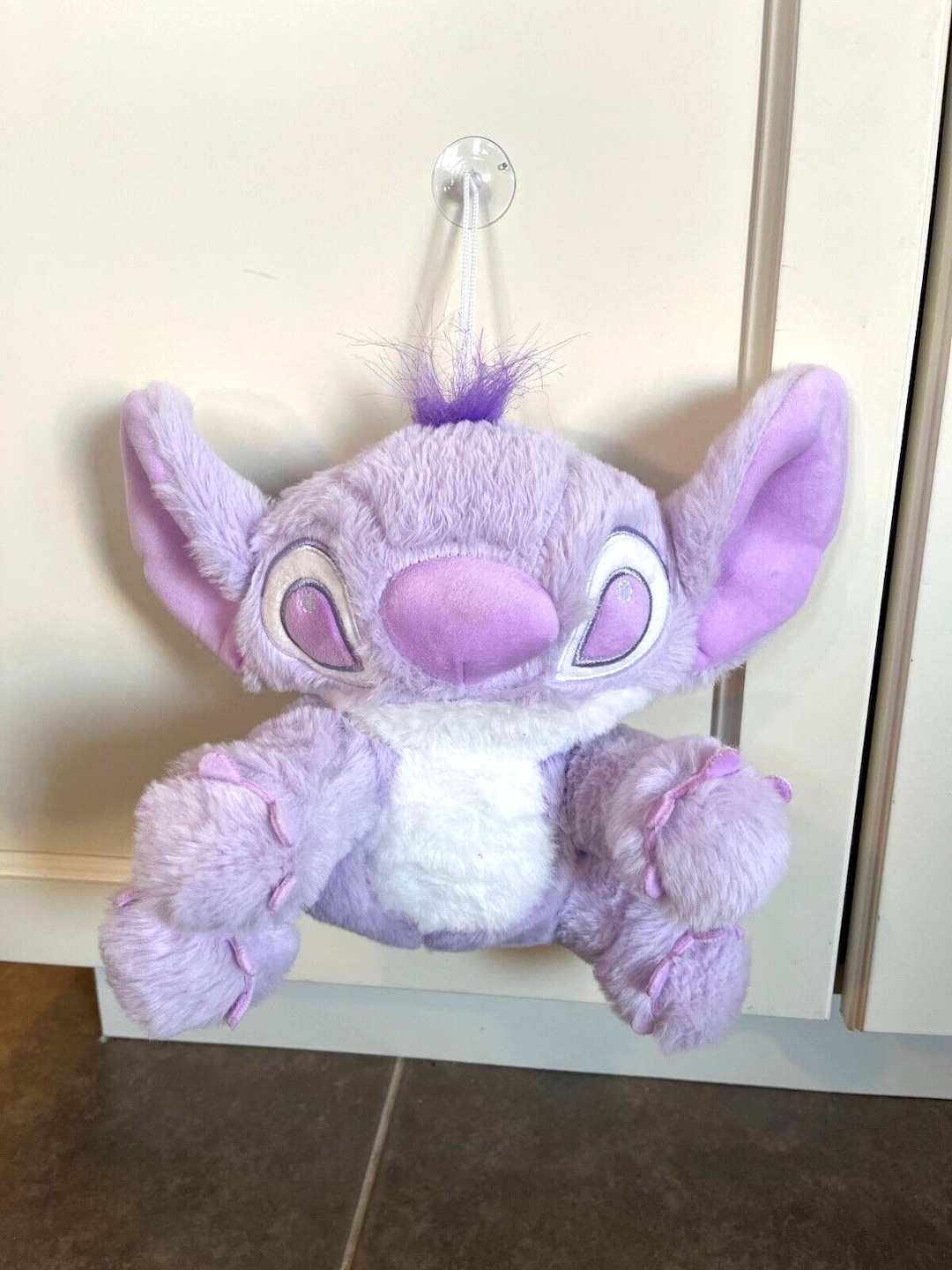 Buy Lilo & Stitch Purple Stitch Plush Toy Window Cling Plush Online in ...