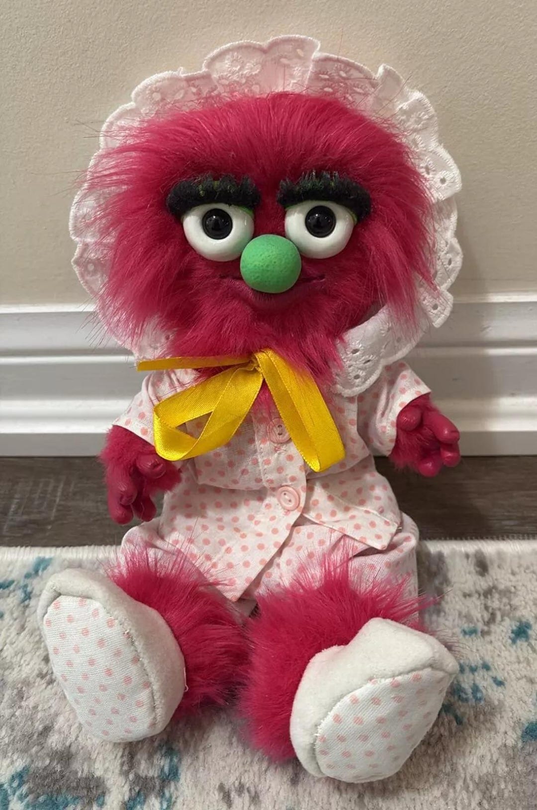 Sesame Street Baby Natasha Posable Plush Doll 12" - Etsy