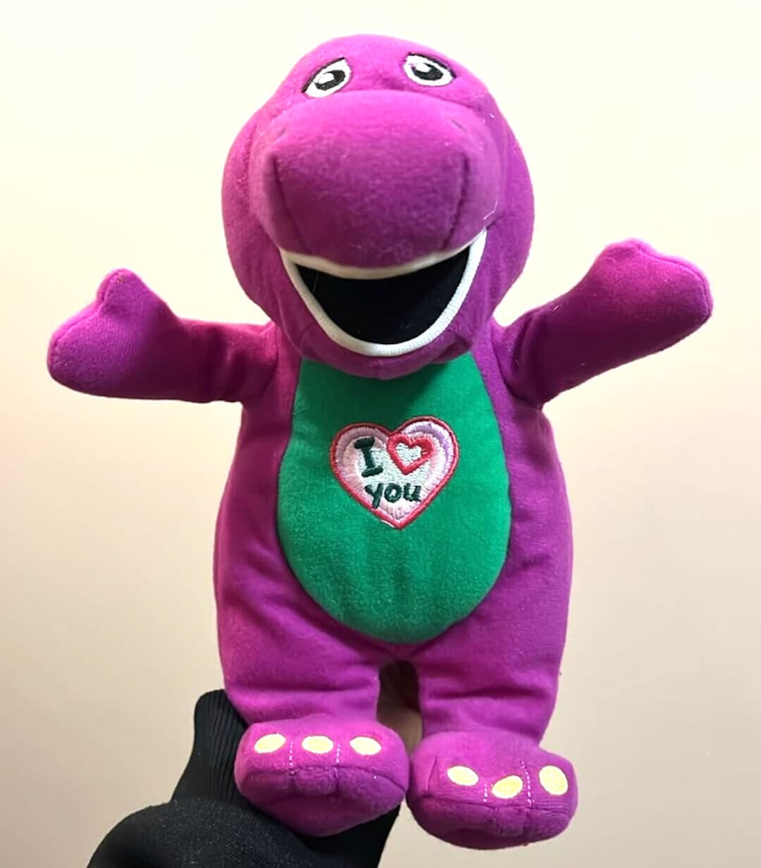 Barney the Dinosaur Plush Toy Stuffed Animal I Love You NO Voice BOX - Etsy