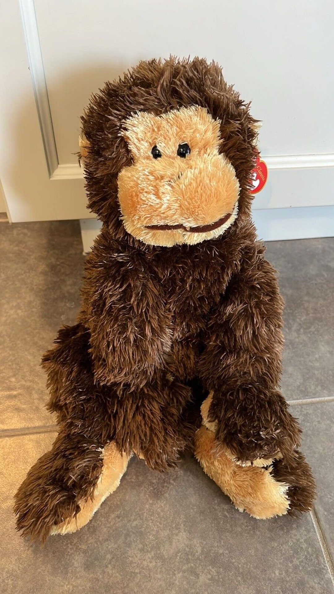 Ty Classic 16 Brown Monkey Digits Tysilk Plush 2003 Stuffed Animal ...