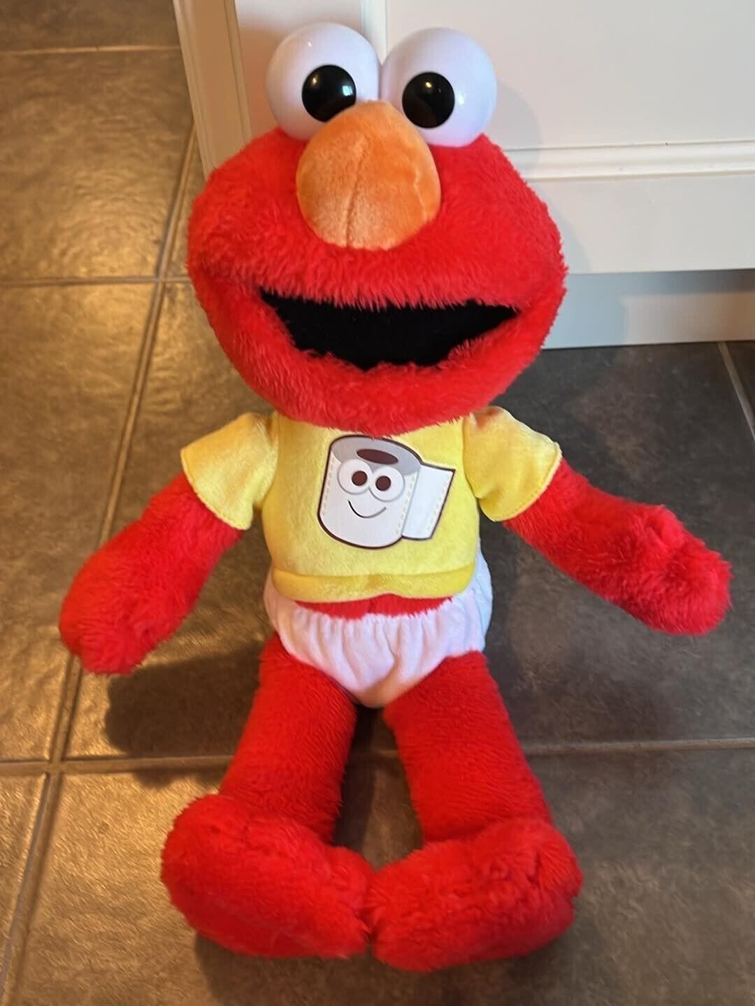 Sesame Street Baby Elmo Talking Plush Toy 12 - Etsy