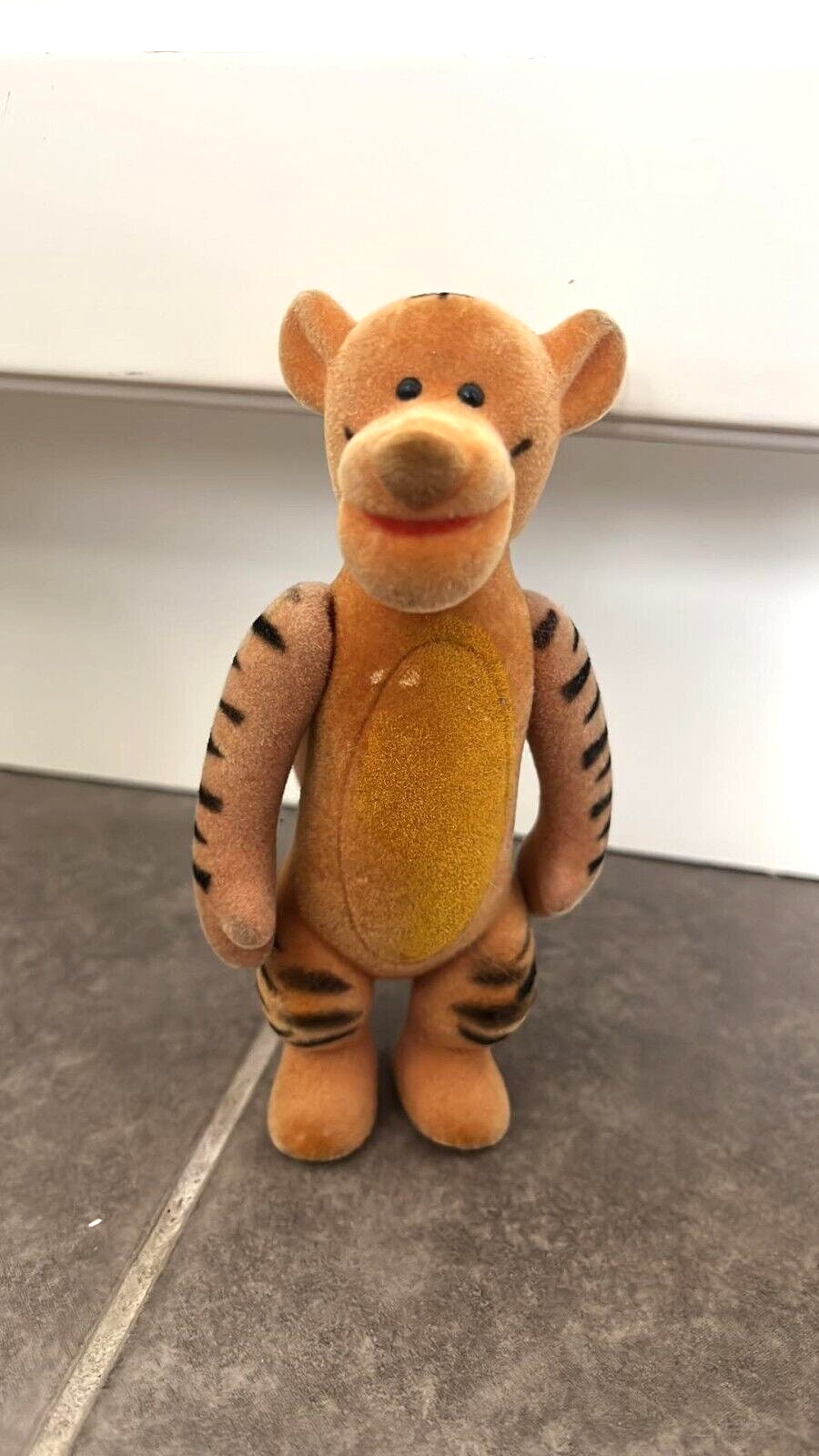Tigger Winnie the Pooh Flocked Jointed Figure 5 Inches - Etsy