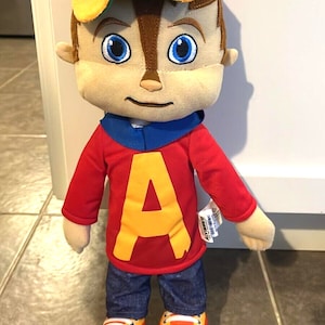 Alvin and the Chipmunks Stuffed Plush Toy Doll 15 - Etsy
