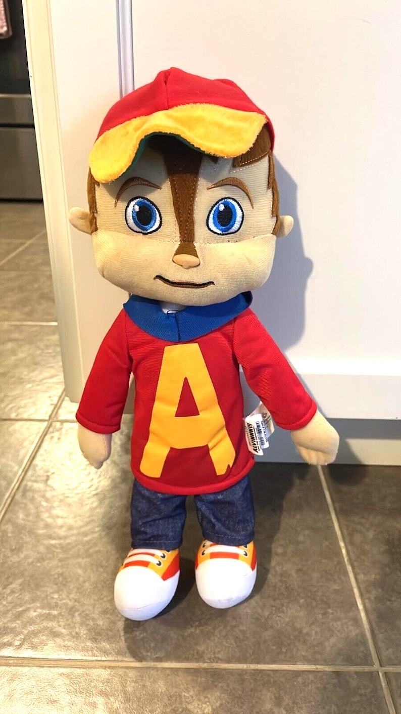 Alvin and the Chipmunks Stuffed Plush Toy Doll 15 - Etsy