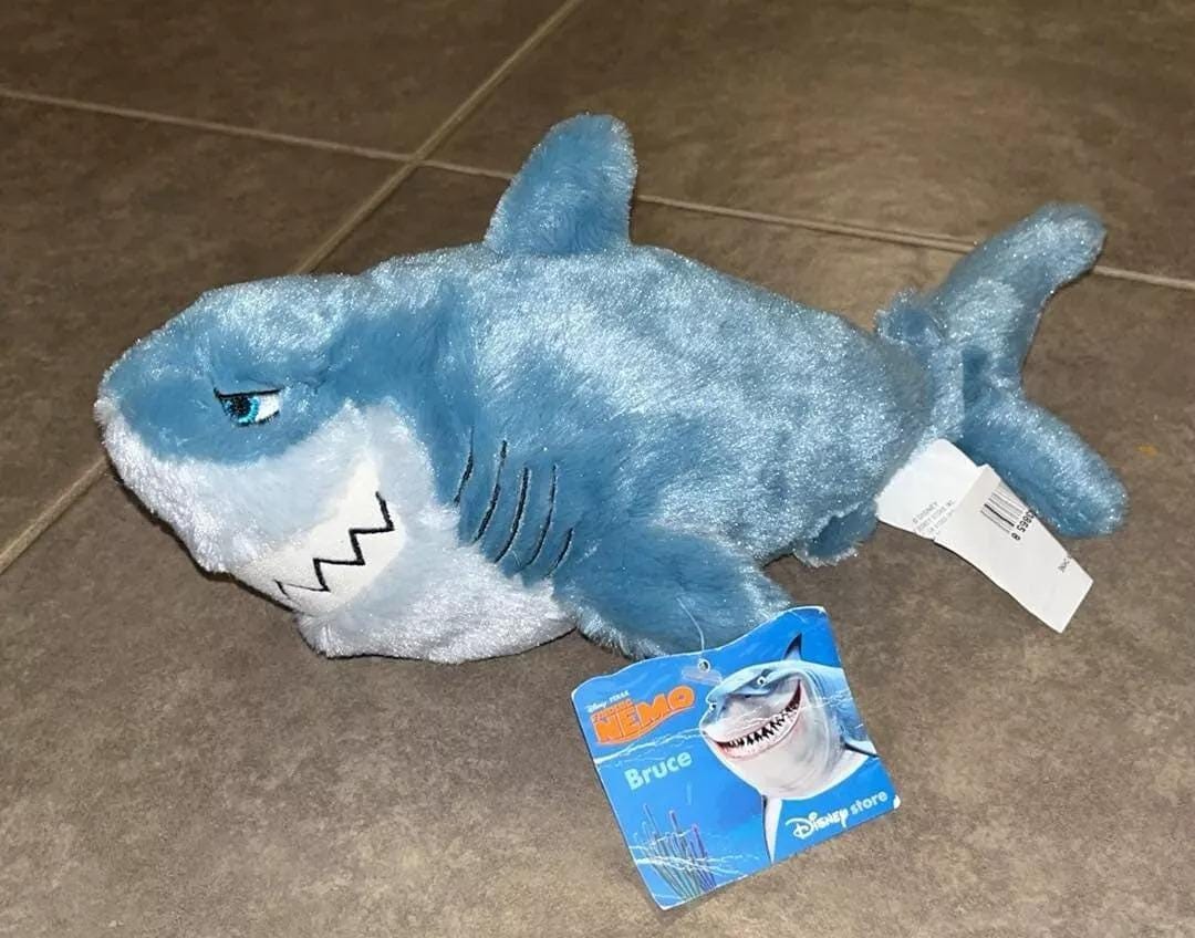 Disney Store Finding Bruce Shark Plush Toy 9 - Etsy