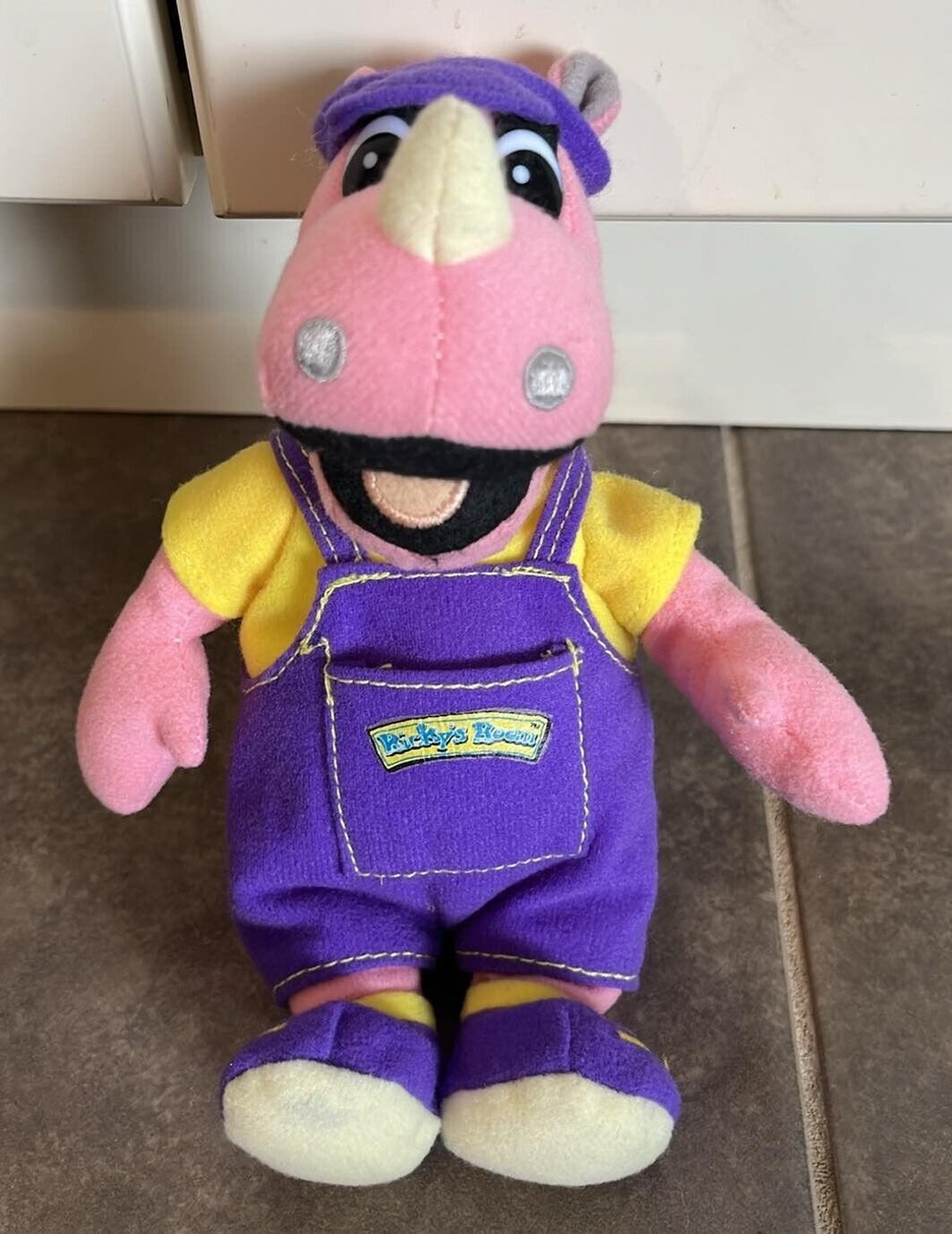 1999 Ricky's Room Rhino-riffic Plush Toy Rare - Etsy