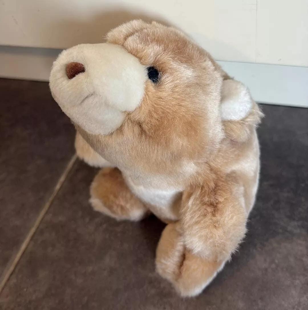 Vintage GUND 1980 Snuffles Stuffed Teddy Bear Tan Brown 6" - Etsy