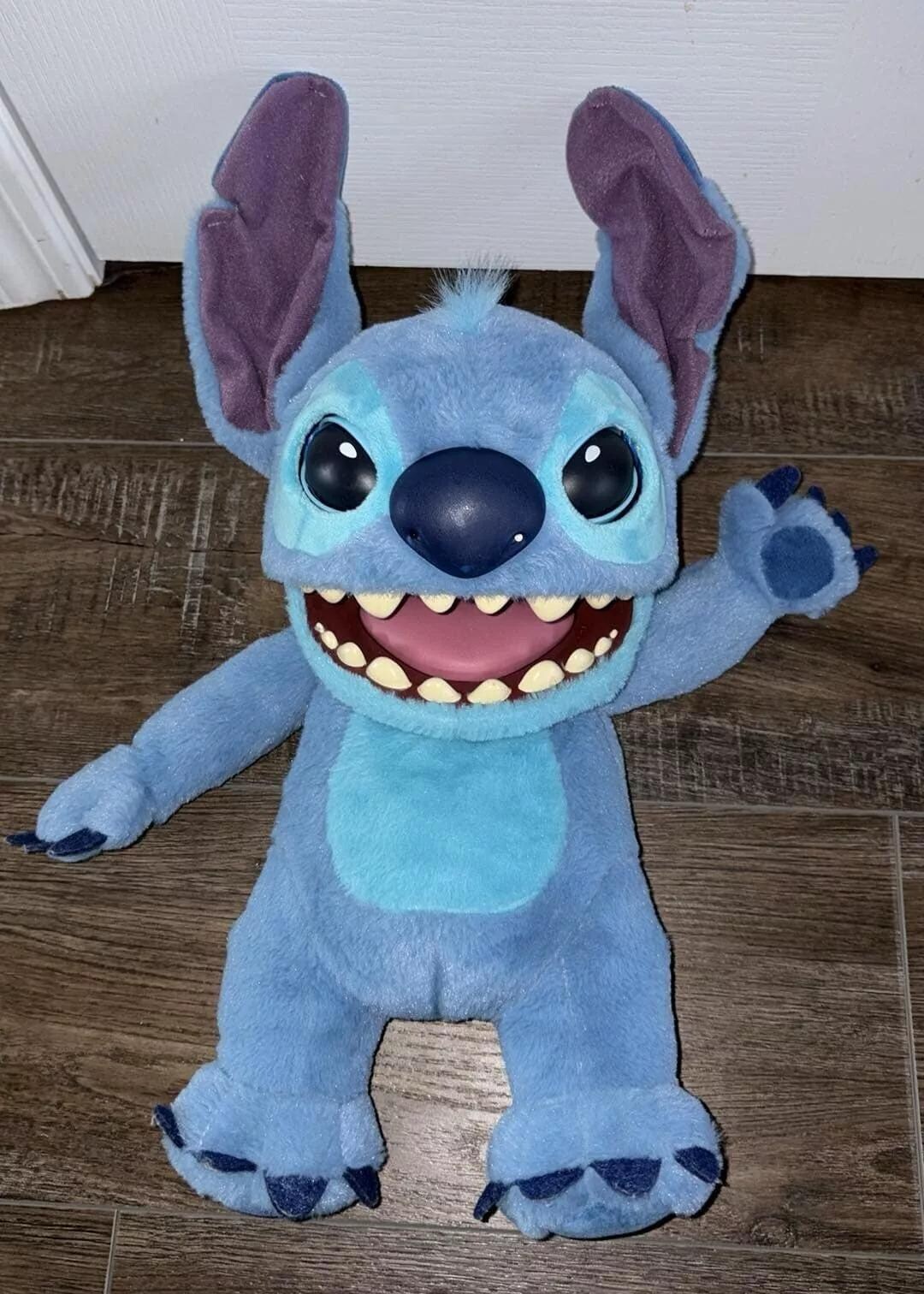 Lilo & Stitch Real FX Disney Puppet Interactive Plush Toy 18" Works but ...