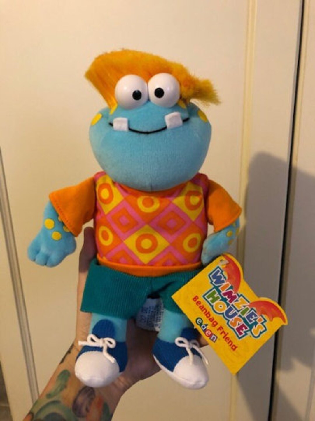 Wimzie's House HORACE Plush Stuffed Animal MONSTER Eden Cinar 1999 10 ...