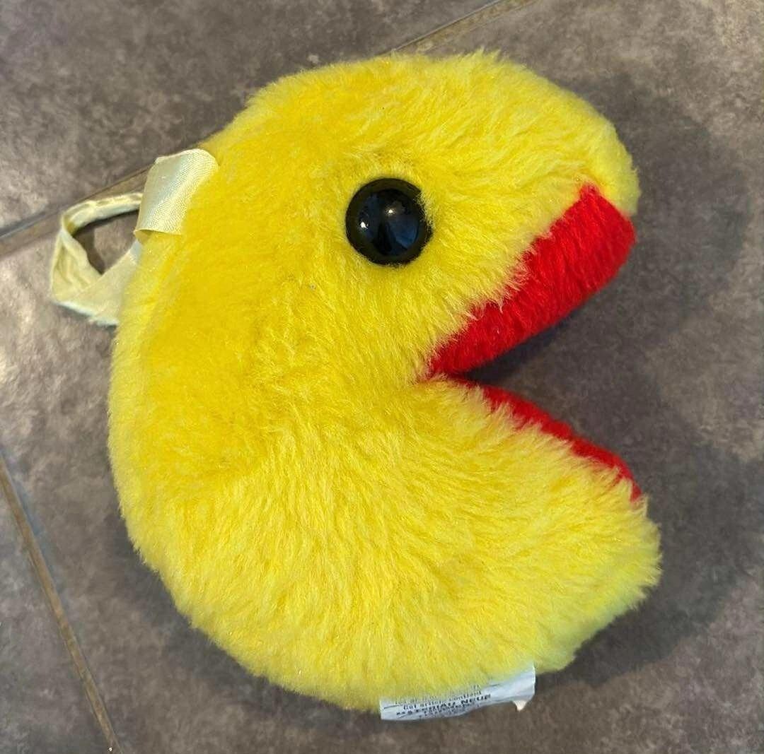 1980’s PAC-MAN Plush Arcade Toy Vintage Carnival Prize 7 Inch - Etsy