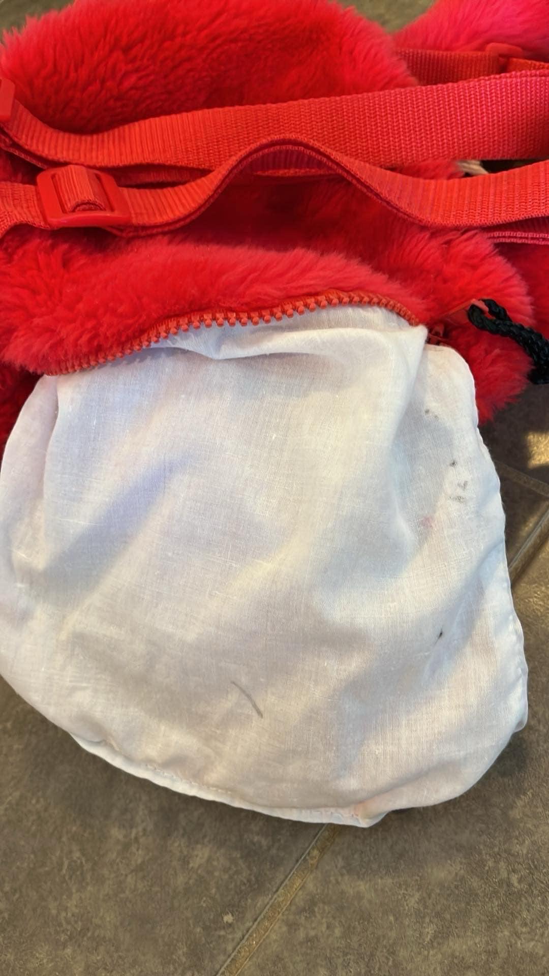 1997 Vintage Sesame Street Elmo Plush Full Body Backpack Bag 15 INCH ...