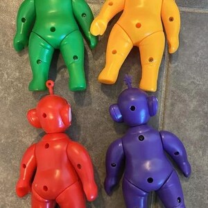 Vintage Teletubbies Figures Creepy Dolls 5" - Etsy