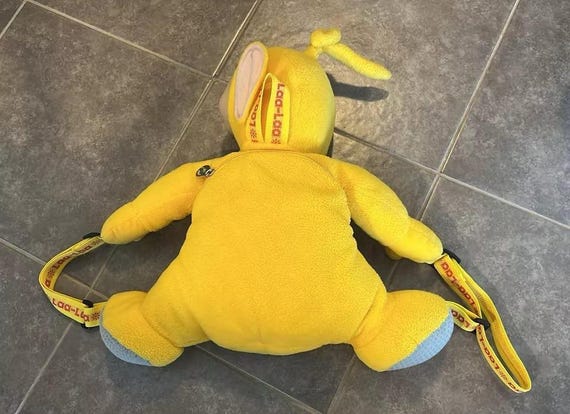 Vintage 1995 Teletubbies LaLa Backpack - Gem