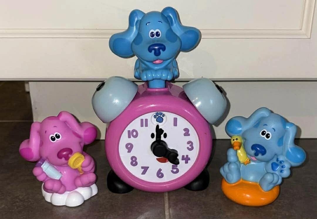 Blue’s Clues Tickety Tock Play and Learn Clock and 2 Figures - Etsy