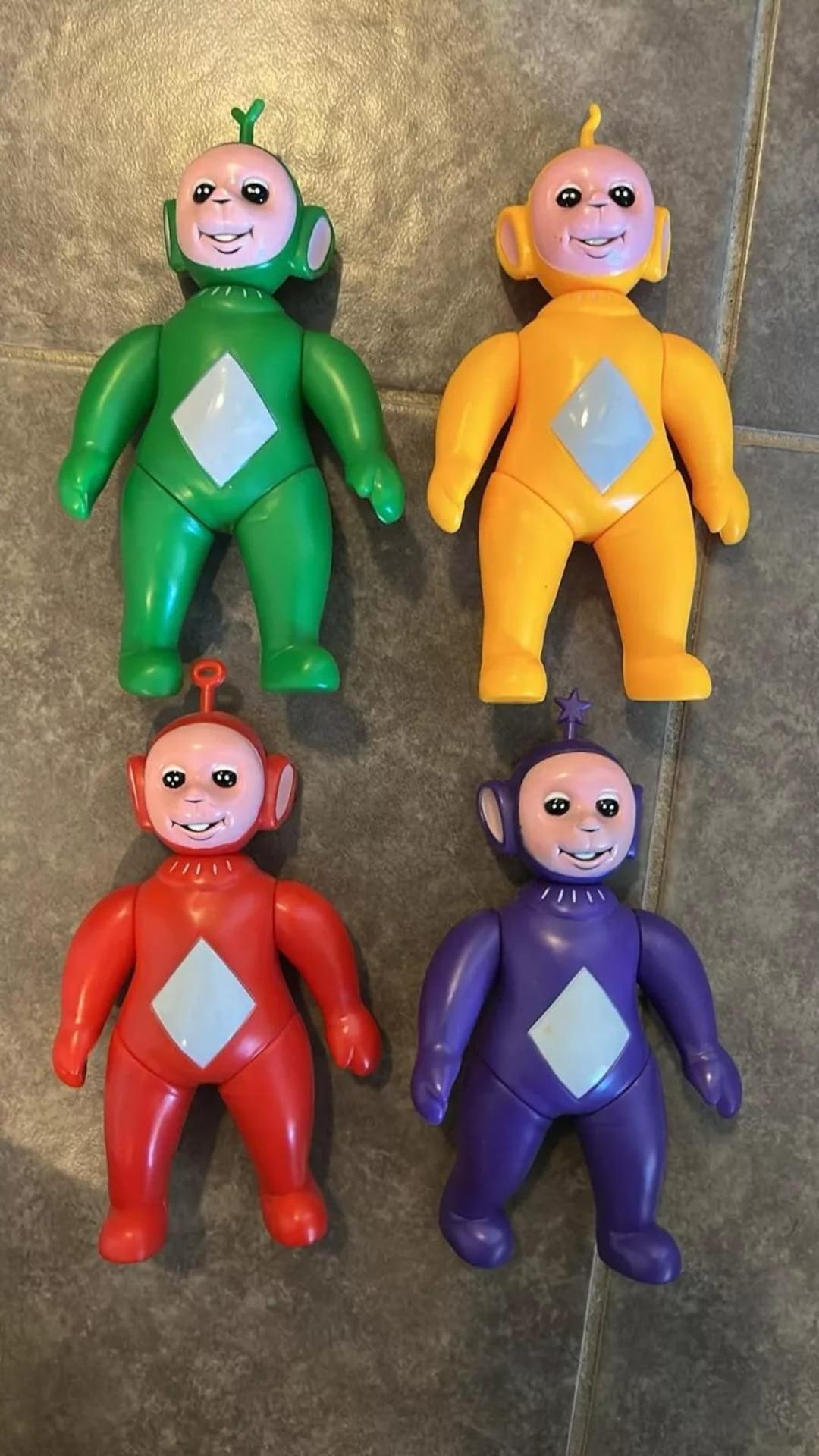 Vintage Teletubbies Figures Creepy Dolls 5" - Etsy