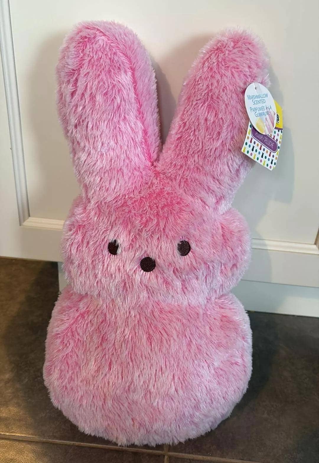 Pink Peep Plush Stuffed Animal 15” Marshmallow Scented Peeps Bunny ...
