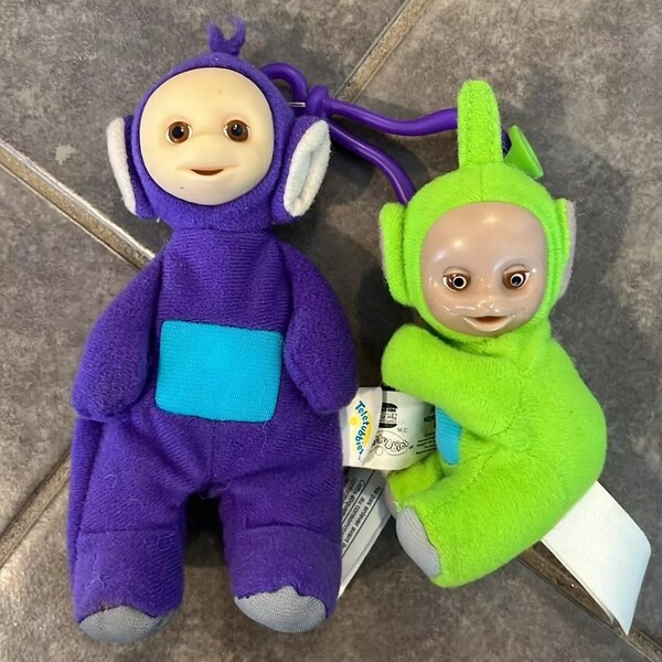 Teletubbies Vintage Keychain - Etsy