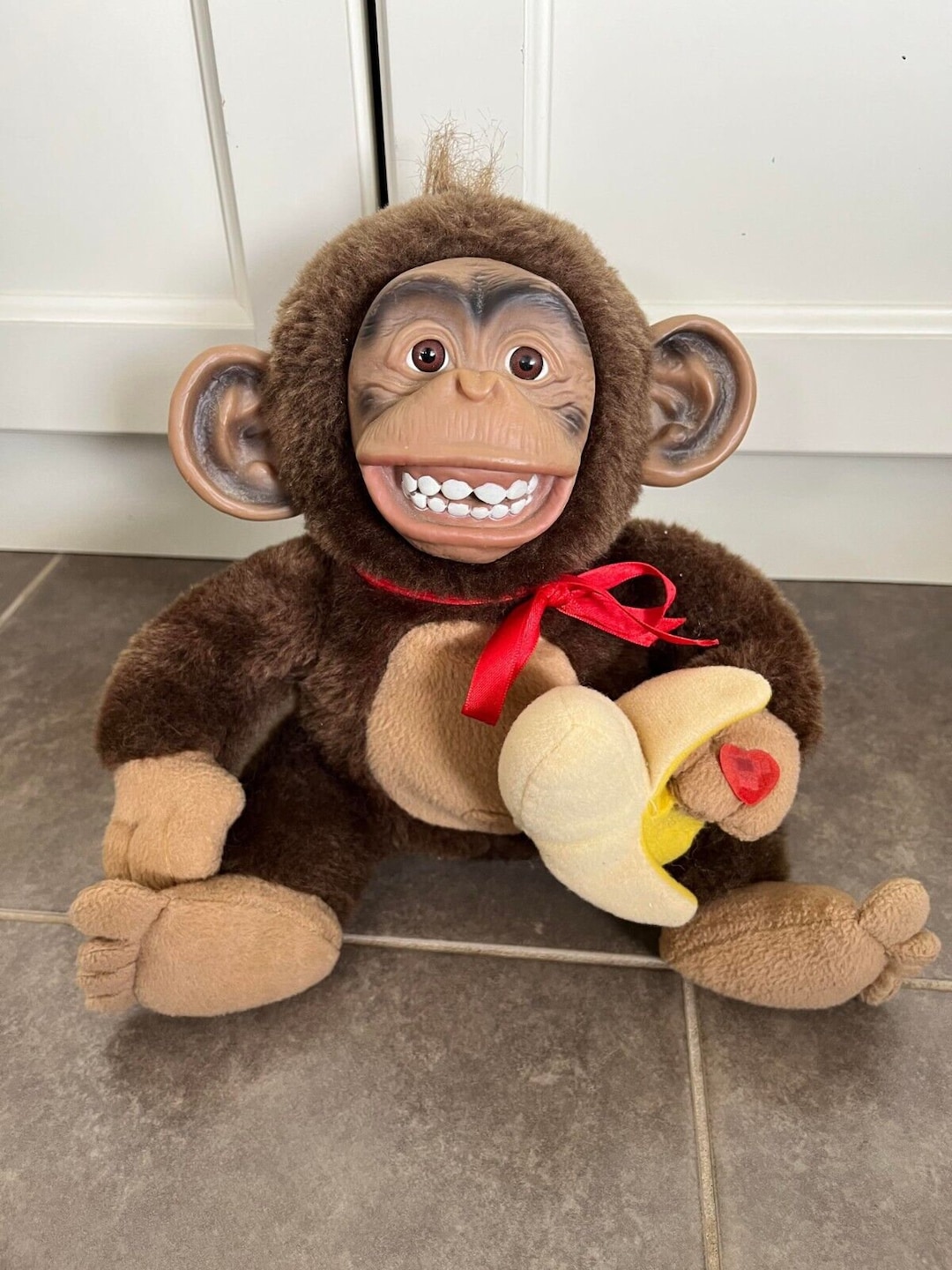Vintage Rare Oddity Crazy Circus Monkey Laughing Toy Rare - Etsy