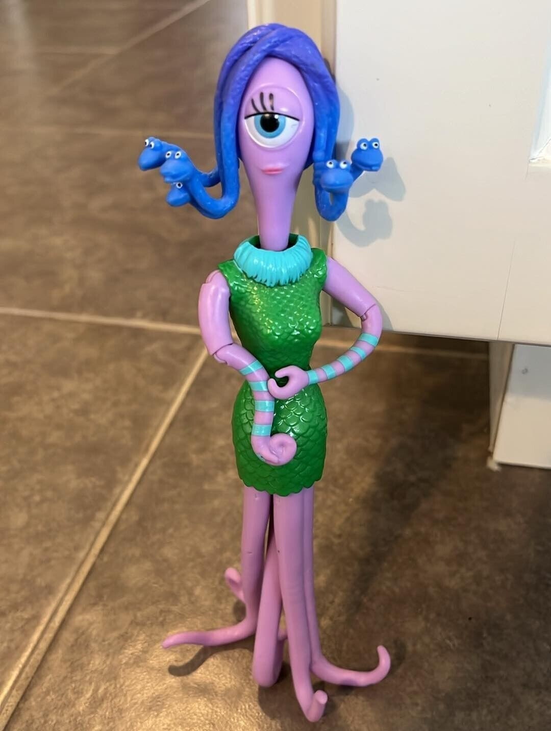 Disney Monsters Inc Celia Mae Toy Figure 7 Inch Etsy