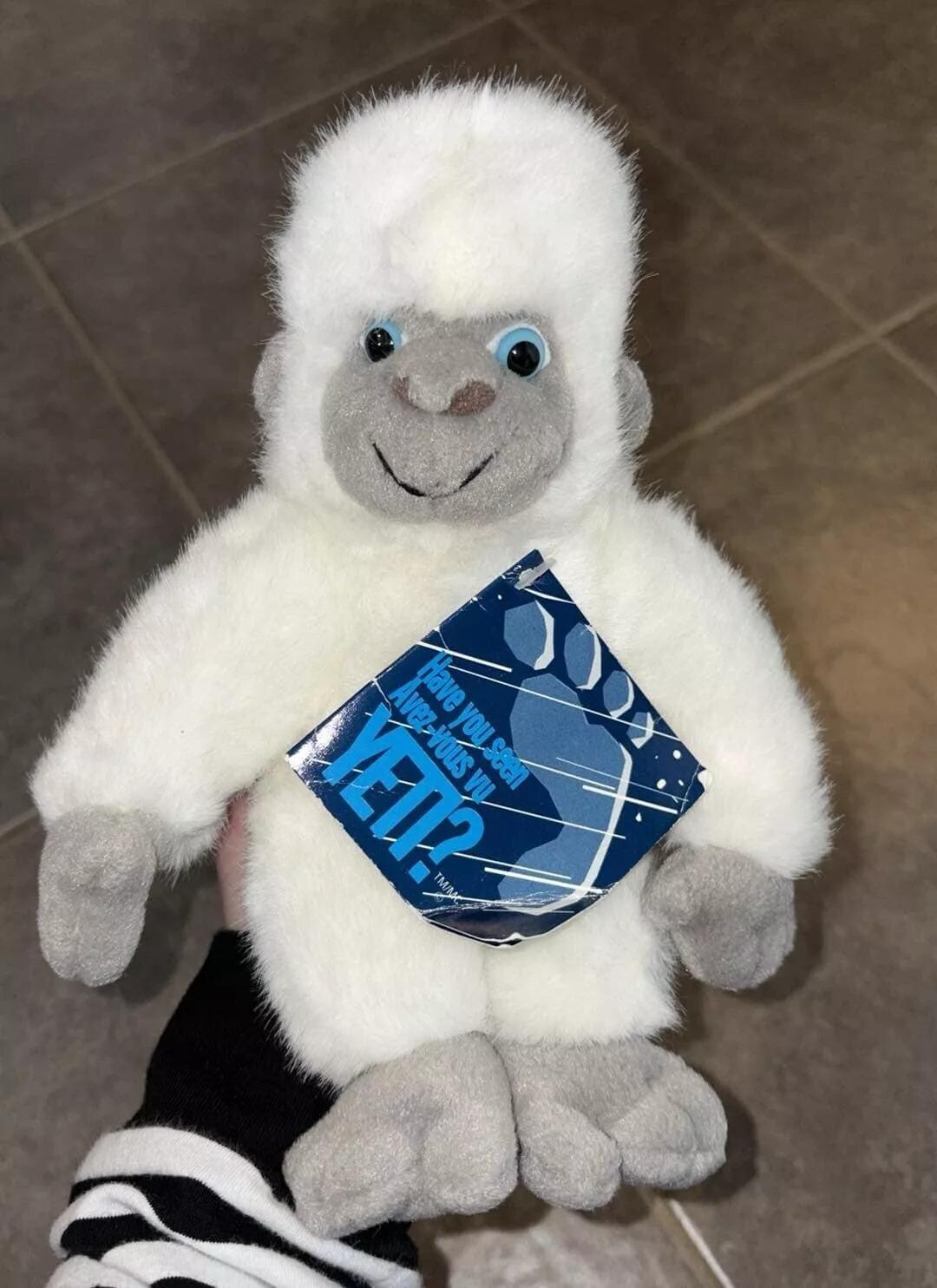 Vintage 1994 Yeti Zeke O’connor Sears Plush Doll Baby 8" Abominable ...