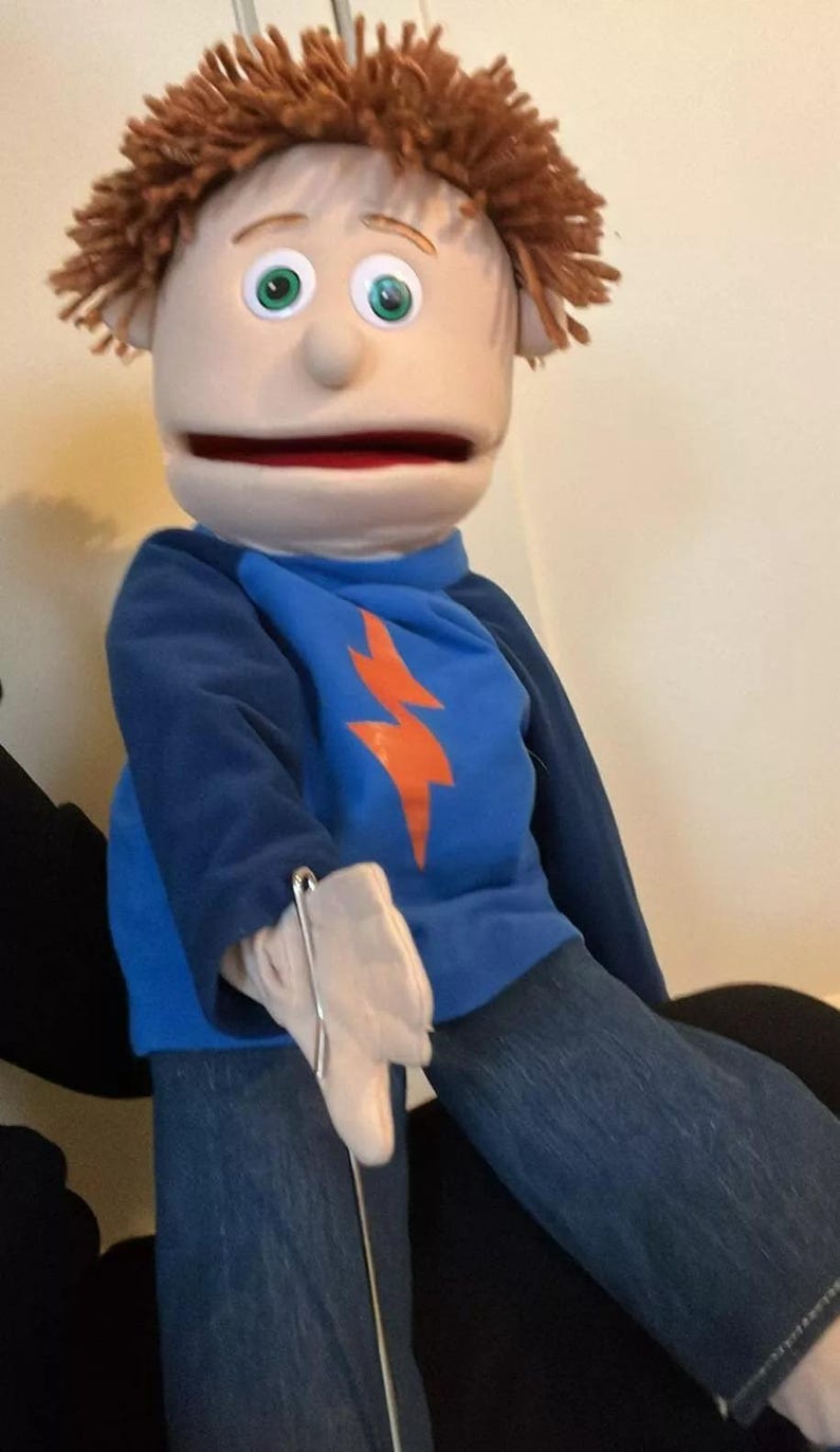 Silly Puppets Tommy Boy Full Body Ventriloquist Style Education 25 - Etsy