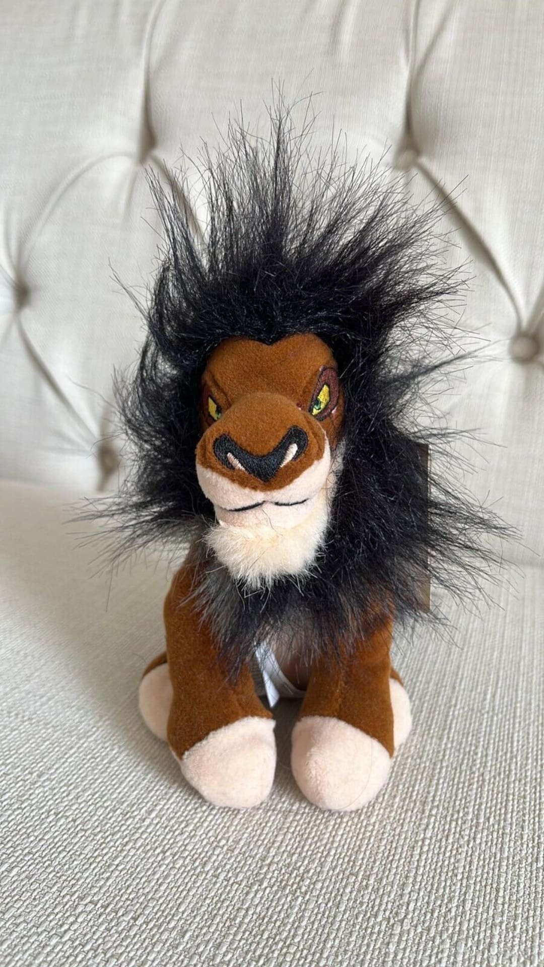 Disney Store Scar the Lion King Bean Bag Plush Stuffed Animal 8 - Etsy