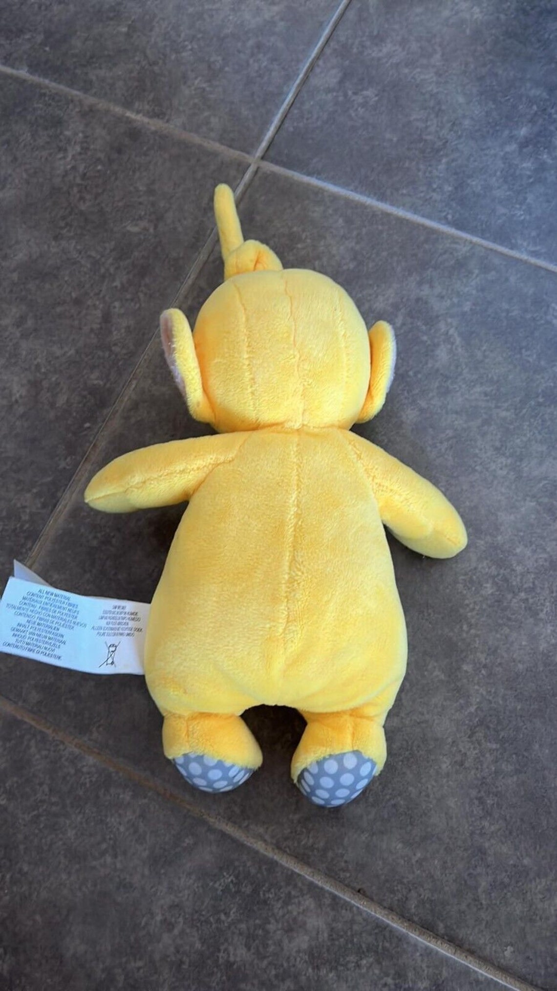 Teletubbies Lala Yellow Plush 10 Flocked Face Stuffed - Etsy
