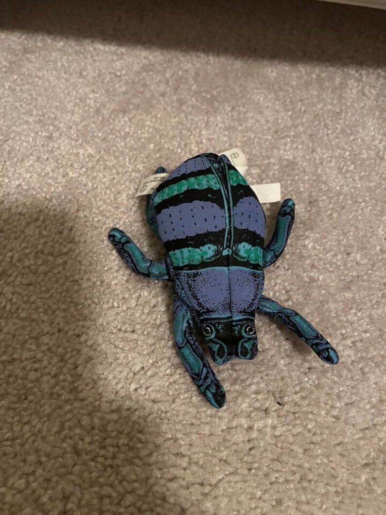 Vintage Wendys Beetle Bug Plush Toy - Etsy
