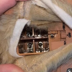 Hasbro Furby Vintage Emoto Tronic Beige Sand Fur Pink Hair NOT WORKING ...