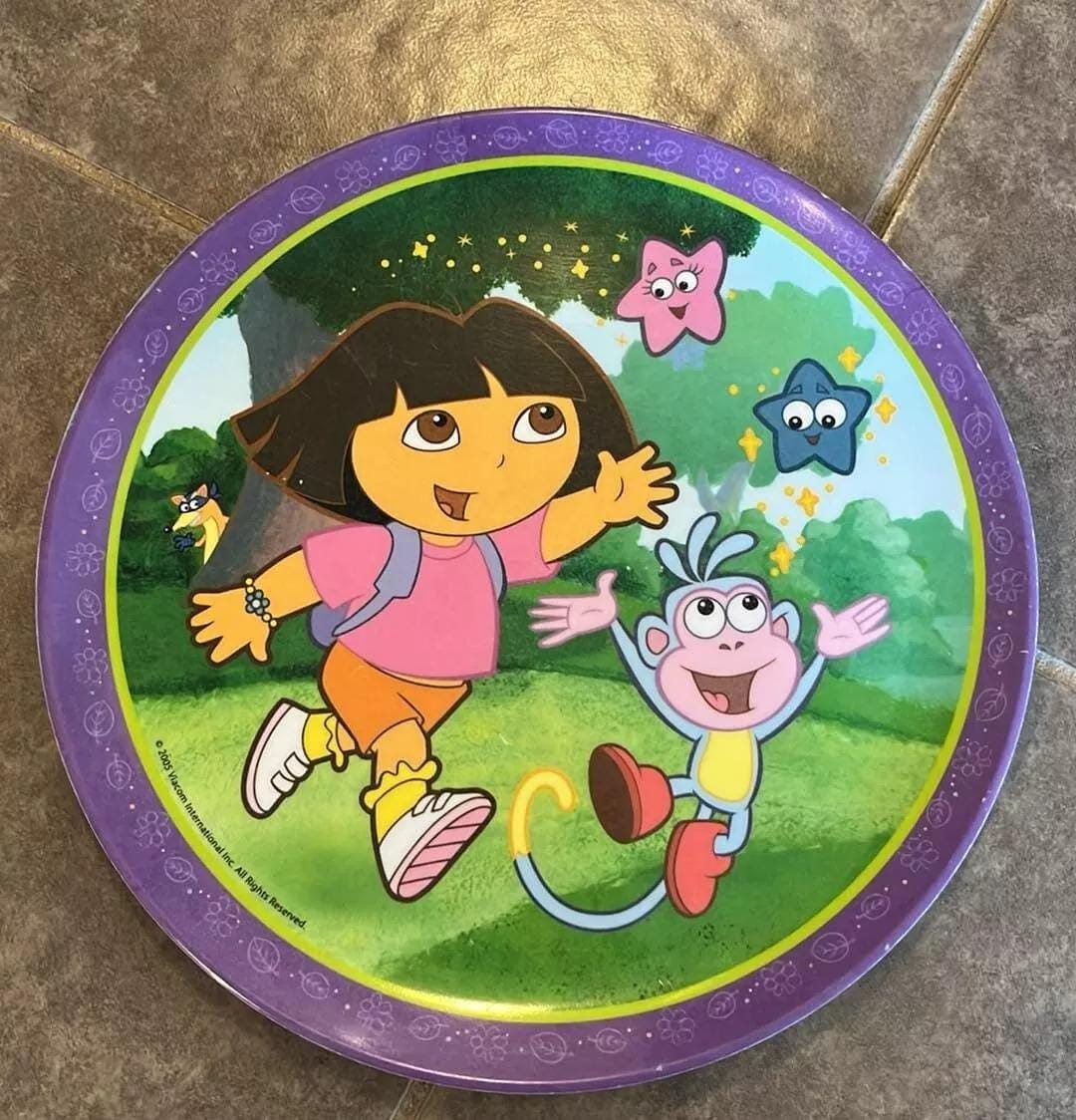 Vintage Dora the Explorer and Boots Melamine Plastic Kids Plate 8" - Etsy